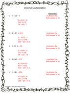 Decimals Lessons | Teaching Resources