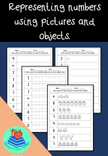 Representing numbers using pictures and objects | Teaching Resources