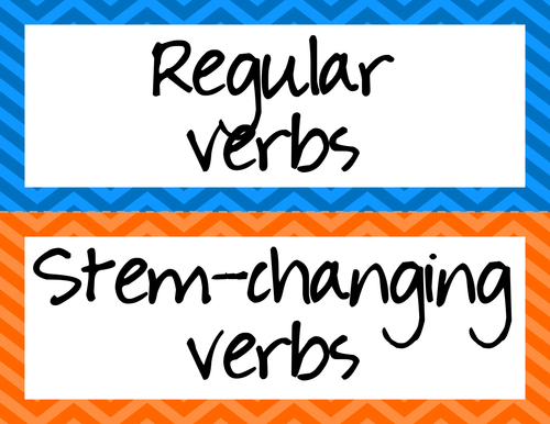 Spanish Common Verbs Word Wall | Teaching Resources