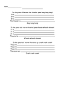 Storm at Sea Poetry | Teaching Resources