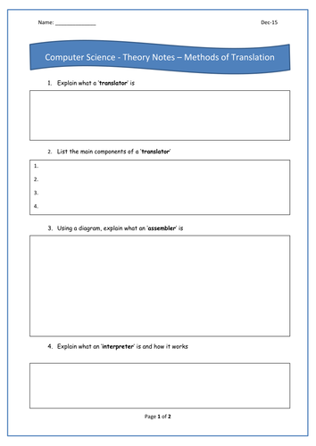 OCR A452 Practical Investigation THEORY Controlled Assessment ... OCR A452 Practical Investigation THEORY Controlled Assessment ...