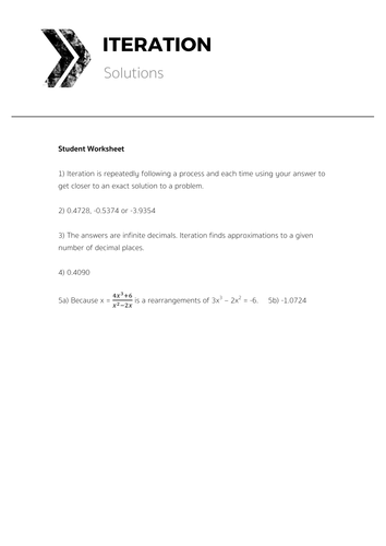 Iteration - Complete Lesson | Teaching Resources Iteration - Complete Lesson | Teaching Resources