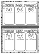 Emoji Exit Tickets | Teaching Resources