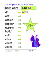 Year 3 spellings: prefixes: re-, sub-, inter-, super-, anti-, auto ...
