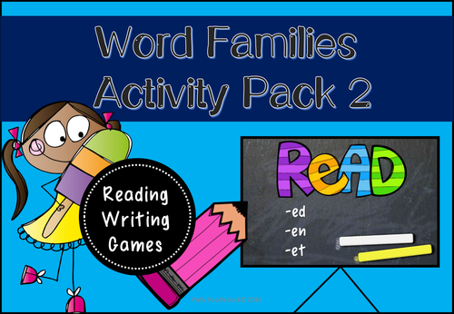 Spelling and Reading Word Family Bundle | Teaching Resources