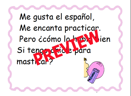 Spanish Snappy Sayings (or Chants) For the Spanish Classroom | Teaching ...