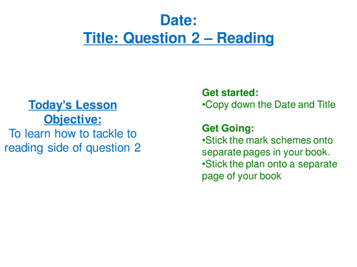 Cambridge iGCSE English Core Paper Preparing For the Exam Full Scheme ...