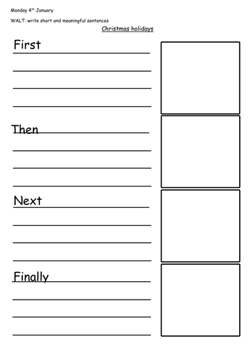 Recount writing frame | Teaching Resources