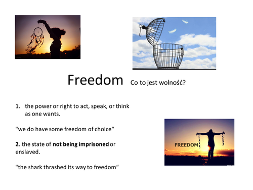 Martin Luther King- Freedom. Information retieval, creative writing ...