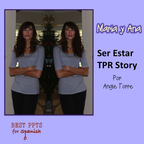 Spanish Ser vs. Estar TPR Story and Activities | Teaching Resources