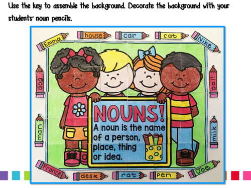 Nouns Interactive Bulletin Board | Teaching Resources