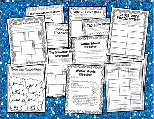 Winter Creative Thinking Pack | Teaching Resources