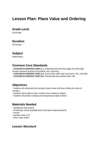 Year 2 Place Value Bundle | Teaching Resources