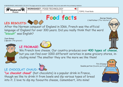 FRENCH – FOOD - Y3-Y4: The vegetables/ les légumes | Teaching Resources