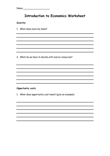 Factors of Production - Microeconomics - PPT & Worksheet - GCSE & AS ...