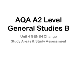 General Studies - AQA A Level (A) | Teaching Resources