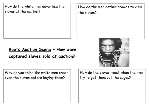 Slave Auctions | Teaching Resources