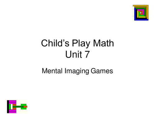 Child's Play Maths: Video Units 5 - 8 | Teaching Resources