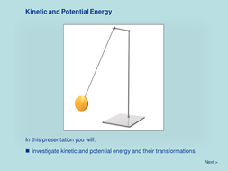 Kinetic and Potential Energy | Teaching Resources