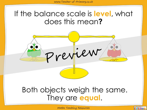 Measuring Mass - Year 2 | Teaching Resources