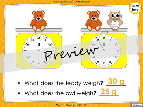 Measuring Mass - Year 2 | Teaching Resources