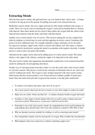 Extracting Metals worksheet (DART) | Teaching Resources