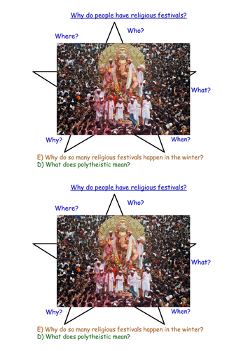 Religious Festivals Introduction | Teaching Resources