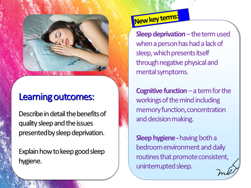 Sleep + Relaxation PSHE | Teaching Resources
