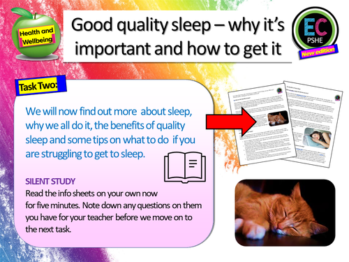 Sleep + Relaxation PSHE | Teaching Resources