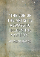 Inspirational Artist Quotes (Art classroom motivational display posters ...