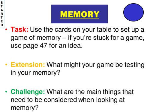 2015 New AS AQA - Memory - Coding, capacity and duration | Teaching ...