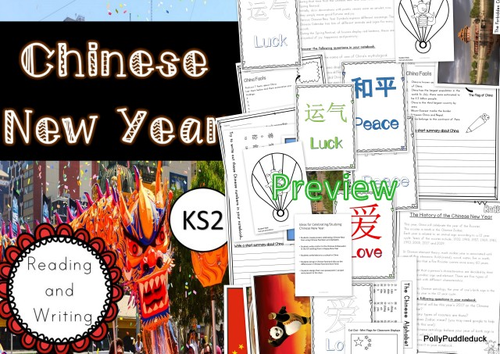 Chinese New Year Activity Pack (KS2/lower KS3) | Teaching Resources