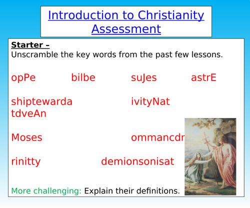 Christianity Introduction | Teaching Resources
