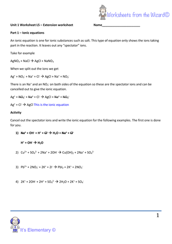 AQA 9-1 GCSE chemistry - Unit 1 - Lesson 5 balancing chemical equations ...