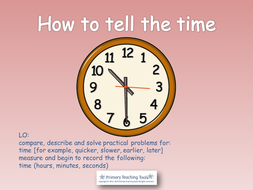 KS1 Maths Measurement: TIME resources set - powerpoints, display ...