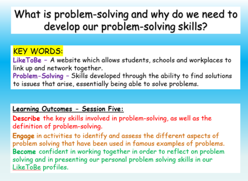 Problem Solving | Teaching Resources