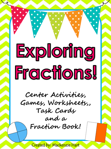 Exploring Fractions Activities | Teaching Resources
