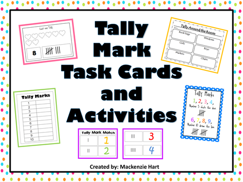 Tally Mark Activities | Teaching Resources