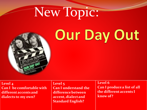 Our Day Out Scheme of Work Key Stage Three (KS3) | Teaching Resources