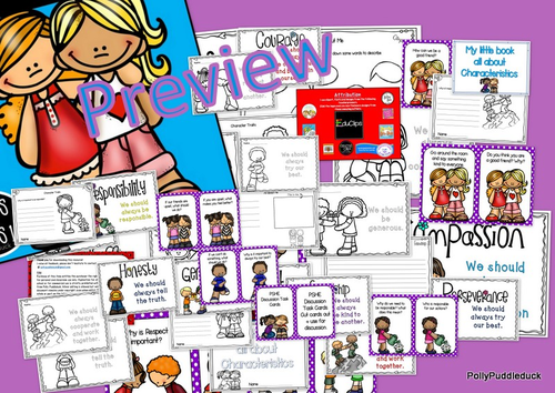 Character Traits (PSHE UNIT for EYFS/KS1) | Teaching Resources