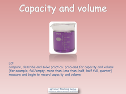 KS1 Maths Measurement: WEIGHT AND CAPACITY powerpoints, activities ...