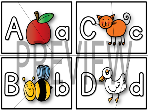 Alphabet Puzzles | Teaching Resources