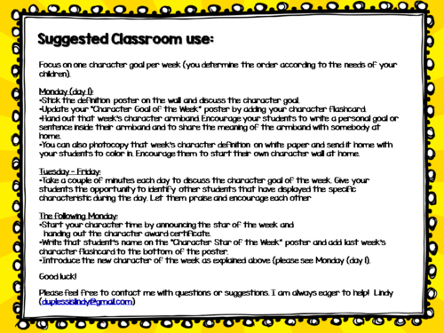 Character Education Mega Set | Teaching Resources