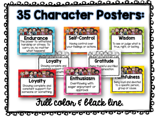 Character Education Mega Set | Teaching Resources