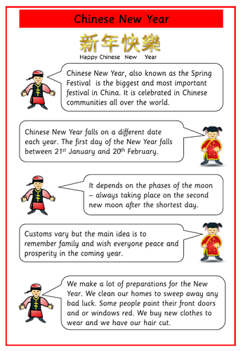 Chinese New Year | Teaching Resources
