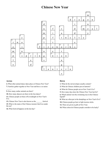 Chinese New Year Puzzle Pack | Teaching Resources