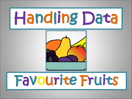 Handling Data - Introducing Block Graphs, Pictograms and Tally Marks ...