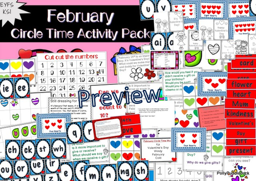 Circle Time Activity Pack for the ENTIRE YEAR | Teaching Resources