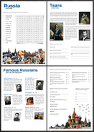 Russia (country study) | Teaching Resources