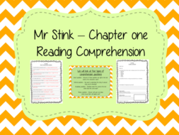 Reading Comprehension – Mr Stink | Teaching Resources